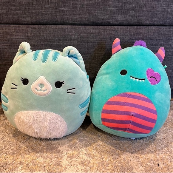 Squishmallows | Toys | Squishmallow Corinna Cat Leon Monster Bundle ...